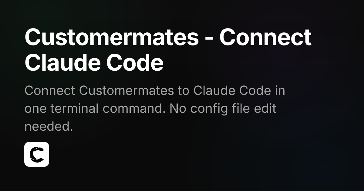 Connect Claude Code